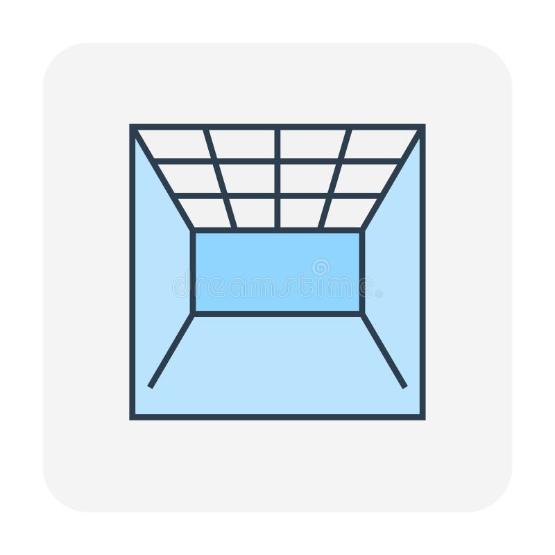 Ceiling material icon stock vector. Illustration of fixture - 169096201