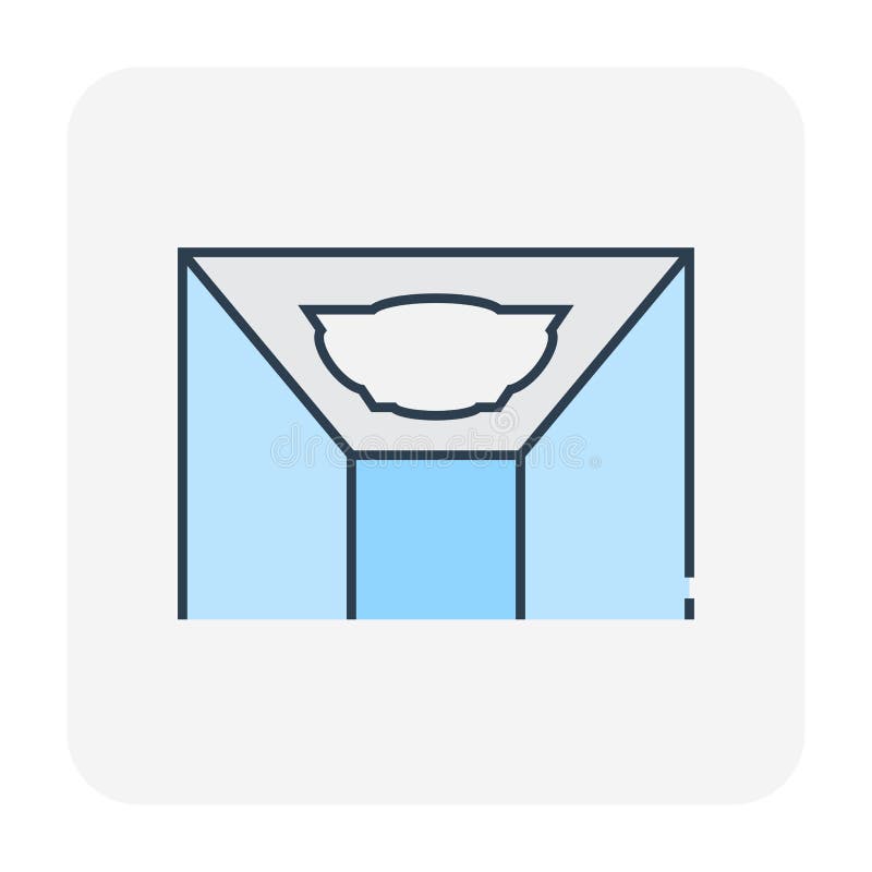 Ceiling material icon stock vector. Illustration of home - 169461158