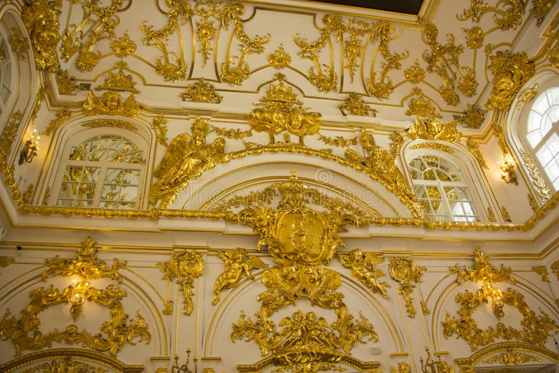 Ceiling, Yellow, Wall, Opera House Stock Photo - Image of palace ...