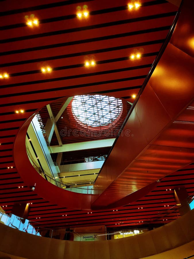 Ceilings stock image. Image of modern, architecture - 257228923