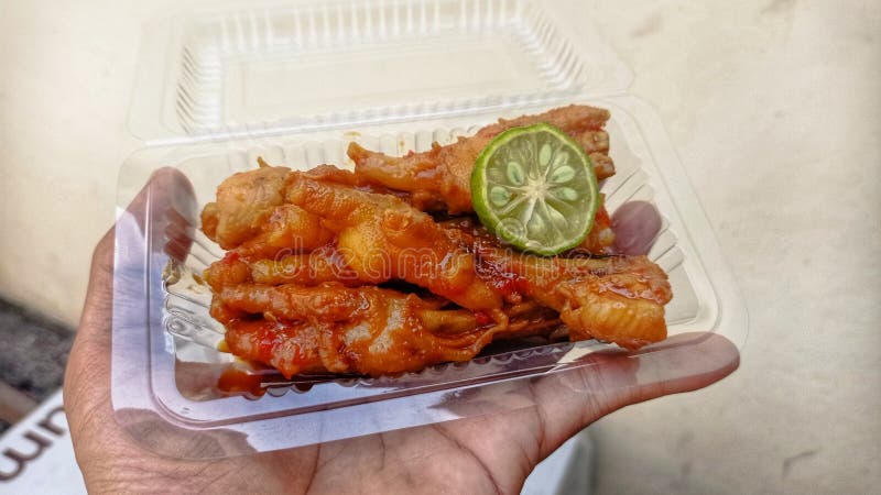 Ceker food Indonesia stock photo. Image of food, kulinar - 287925132