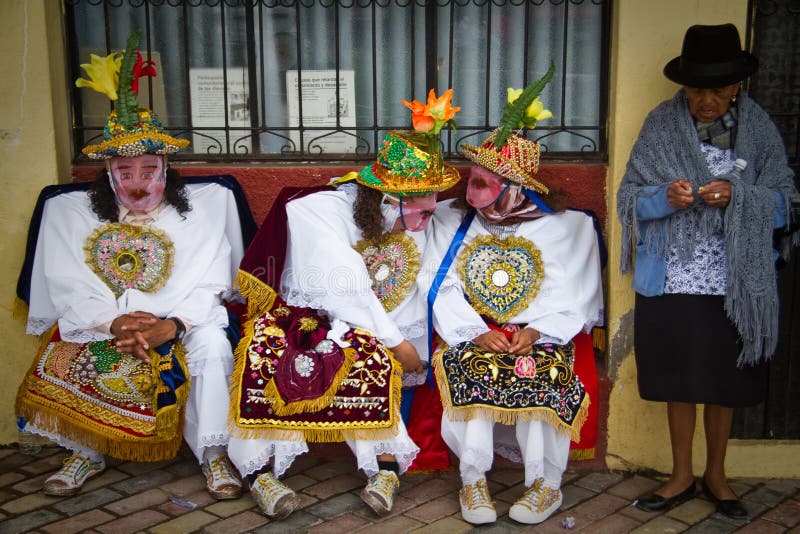 Celebation De Inti Raymi En Riobamba, Ecuador Imagen editorial - Imagen ...