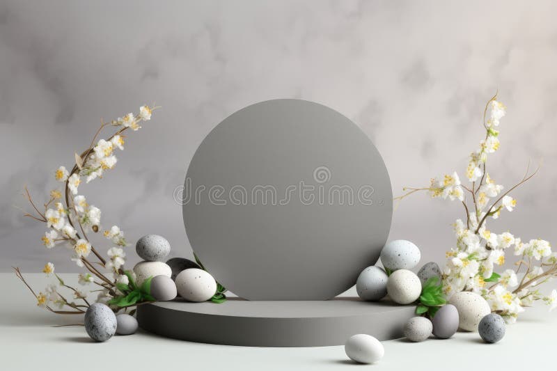 Celebrate Easter Joy: a Delightful Mockup with Copy Space Frame ...