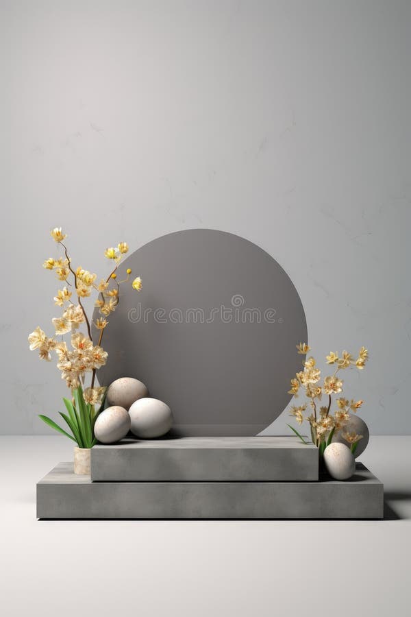 Celebrate Easter Joy: a Delightful Mockup with Copy Space Frame ...