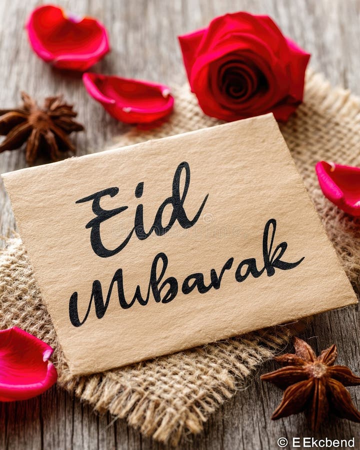 Celebrate Eid with Beautiful Calligraphy and Traditional Aromatic Elements for a Festive Touch ...