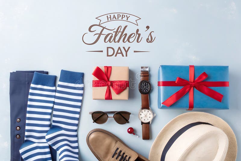 Celebrate Fatherâ€™s Day with Style Natural Affection between Dad Stock ...