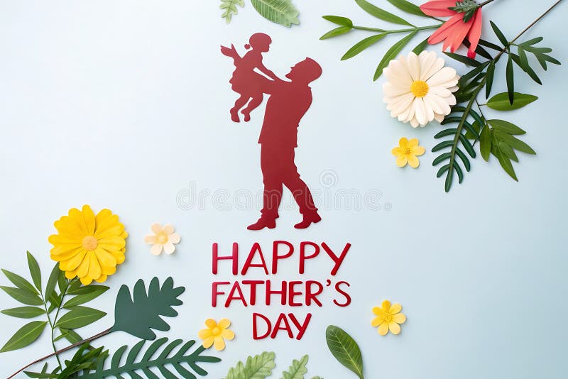 Celebrate Fatherâ€™s Day with Style Natural Affection between Dad Stock ...