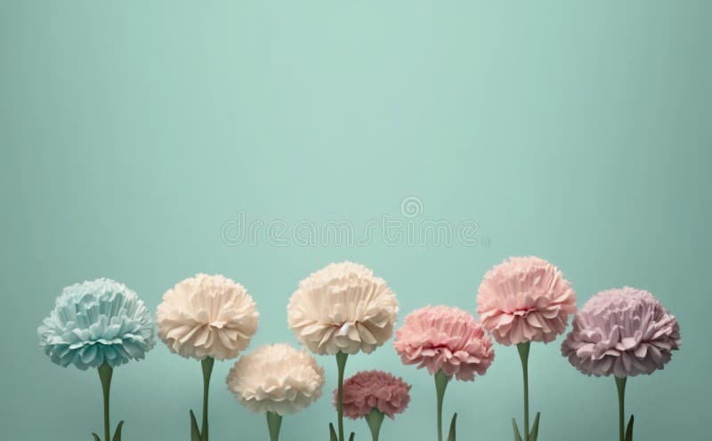 Pastel Carnations Stock Illustrations – 107 Pastel Carnations Stock ...