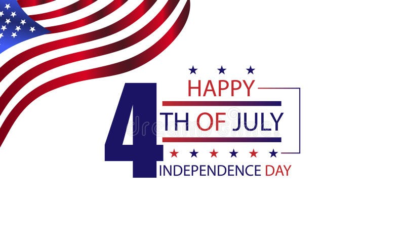 Celebrate Freedom Happy Independence Day Text with American Flag Stock ... Celebrate Freedom Happy Independence Day Text with American Flag Stock ...