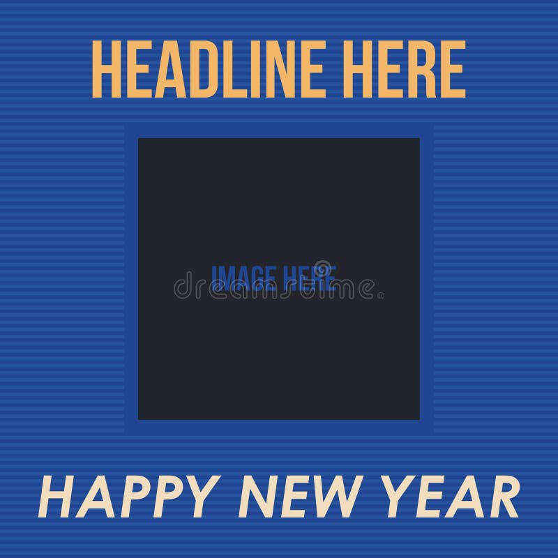 Celebrate Happy New Year Social Media Post Design. Stock Vector ... Celebrate Happy New Year Social Media Post Design. Stock Vector ...