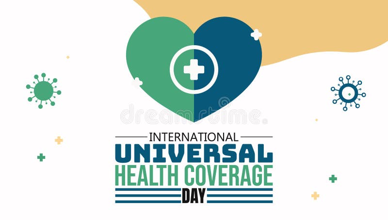 Celebrate International Health Coverage Day Stock Illustration ...
