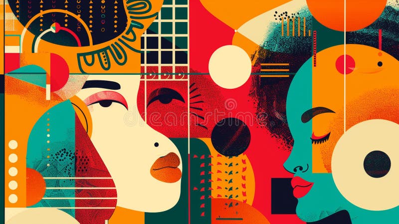 Celebrate Juneteenth with Vibrant Posters Featuring Bold Abstract ...