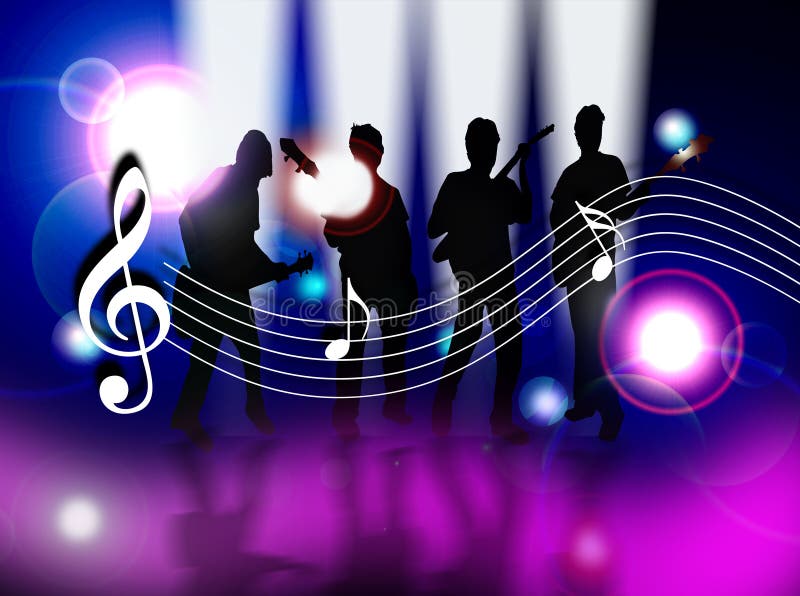 Celebrate music stock illustration. Illustration of dance - 3513935