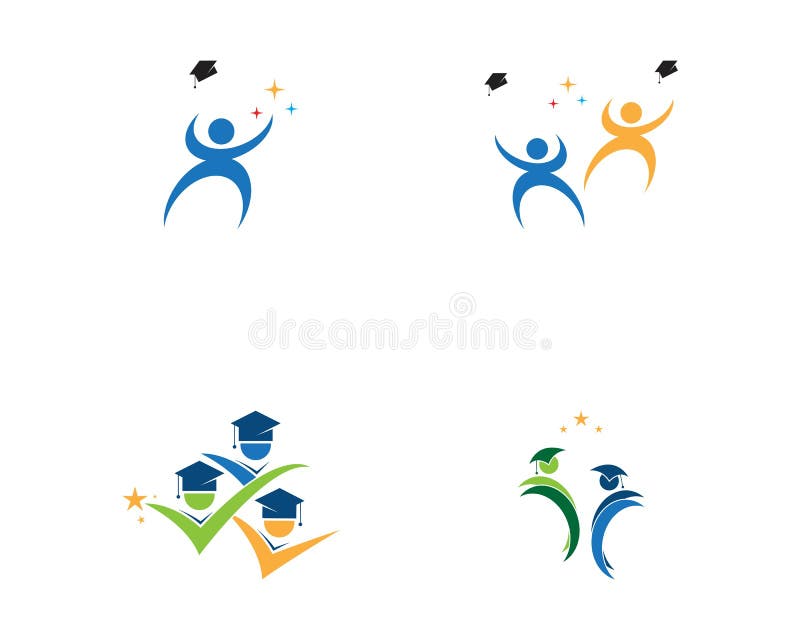 Celebrate the Students Logo Vector Stock Vector - Illustration of ...