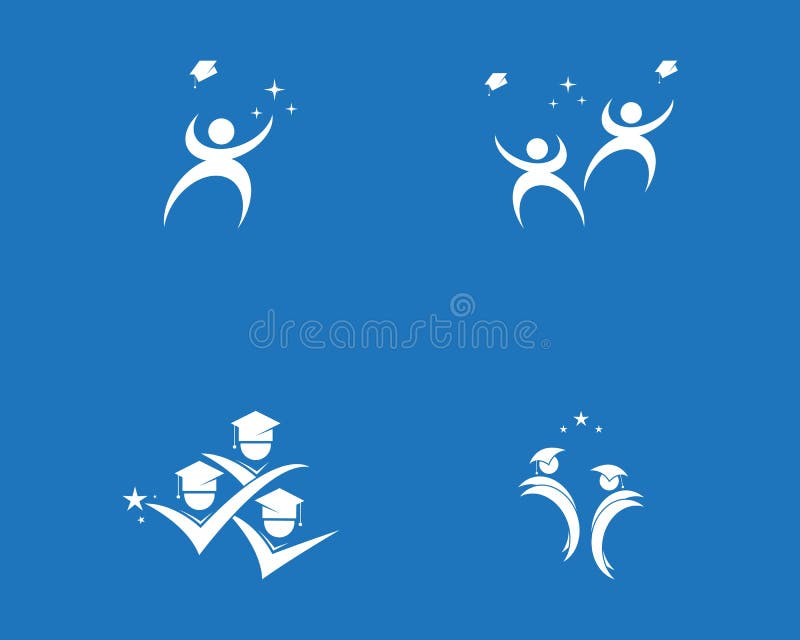 Celebrate the Students Logo Vector Stock Vector - Illustration of ...