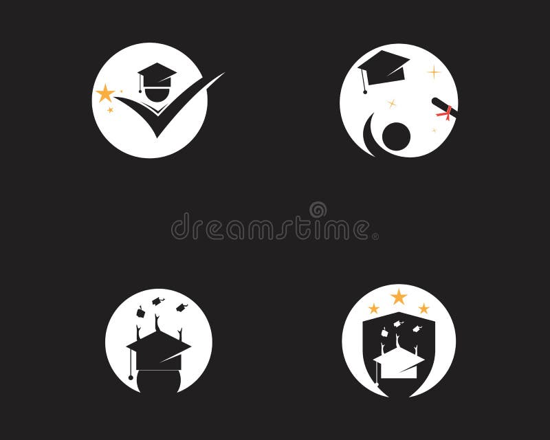 Celebrate the Students Logo Vector Stock Vector - Illustration of grad ...