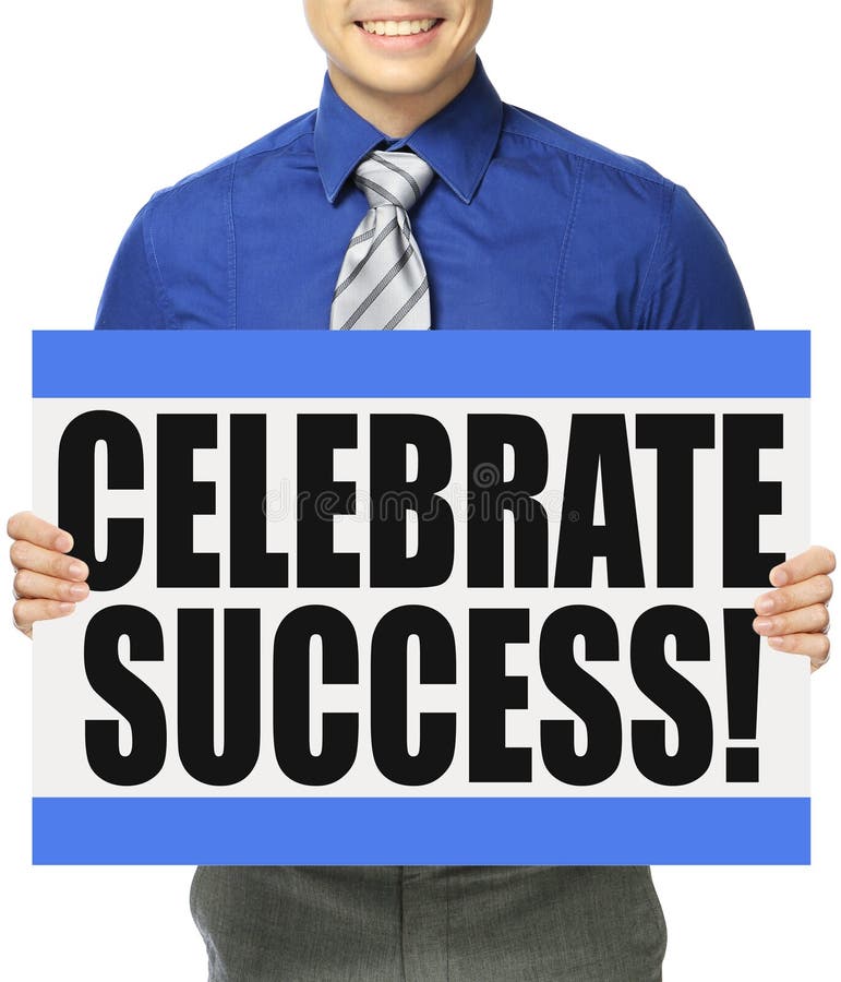 Celebrate Success stock image. Image of success, conceptual - 91490097