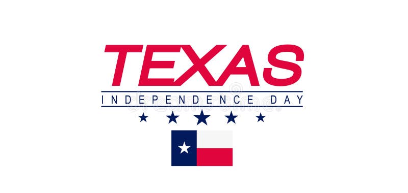 Celebrate Texas Independence Day Background Vector Illustration Stock ...