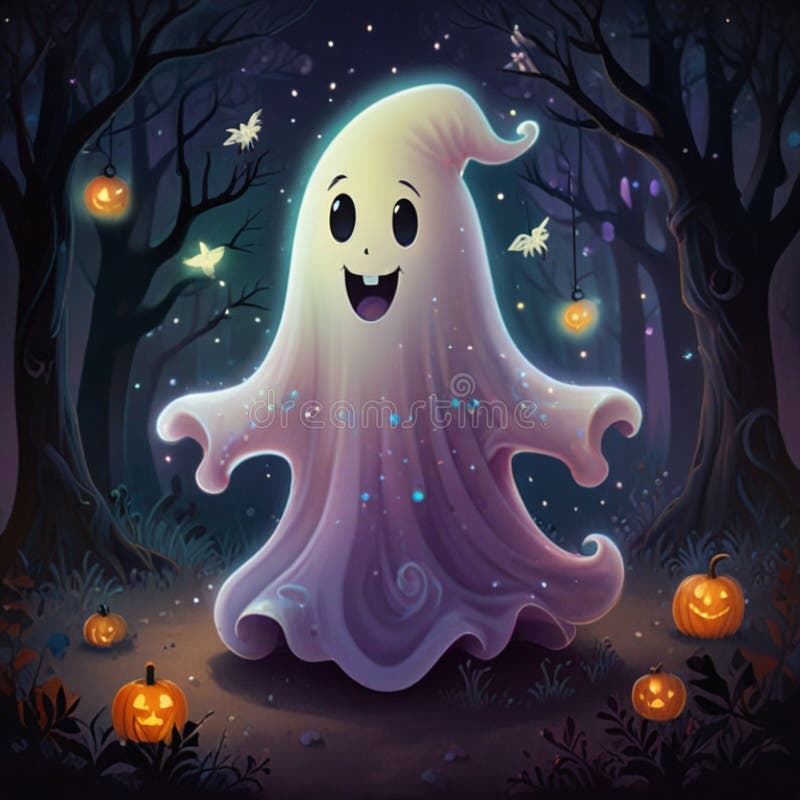 Charming Halloween Ghosts: Adorable Spirits To Brighten Your ...
