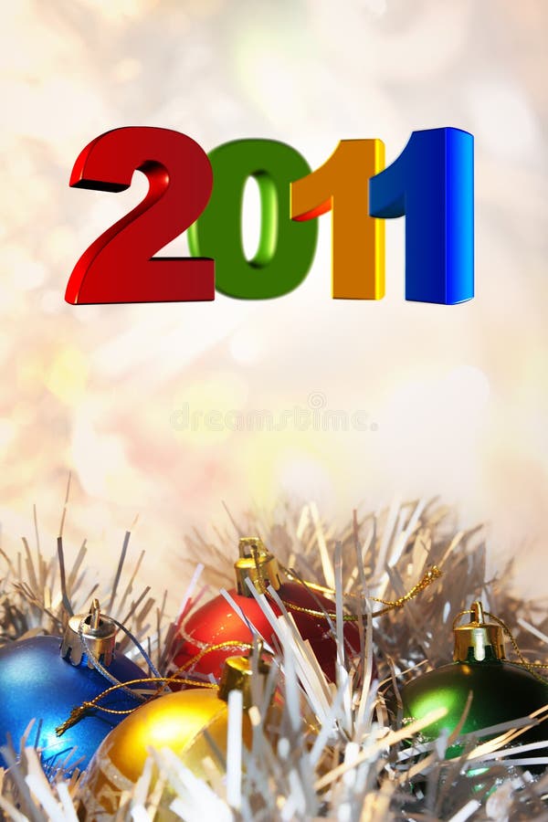 Celebrating 2011 stock photo. Image of great, party, number - 17042790
