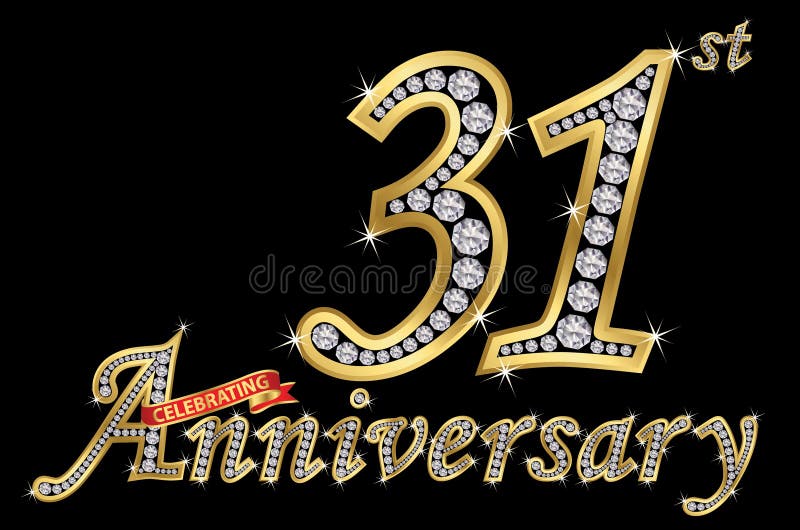Happy Anniversary Diamonds Stock Illustrations – 289 Happy Anniversary ...