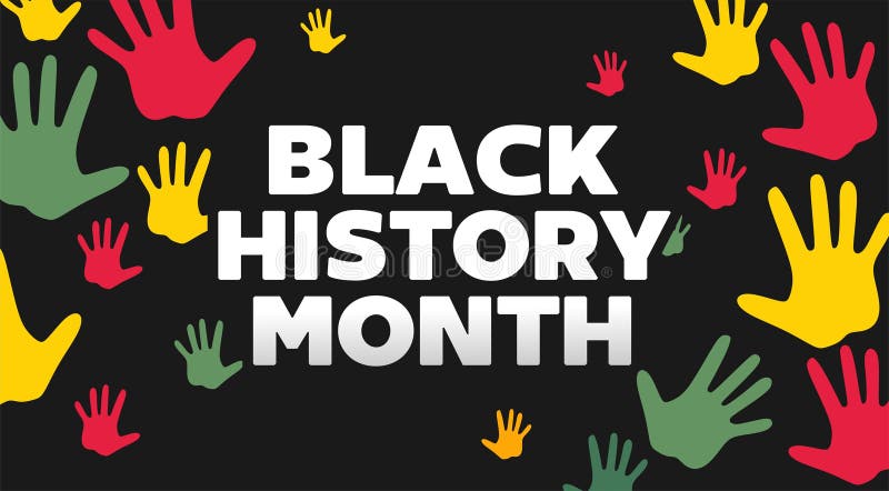 Celebrating Black History Month for All Black People Stock Vector ...