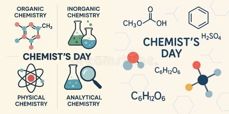 Celebrating Chemist S Day: a Visual Overview of Chemistry Disciplines ...