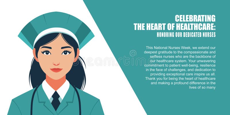 Celebrating the Compassionate Care of Nurses Stock Vector ...