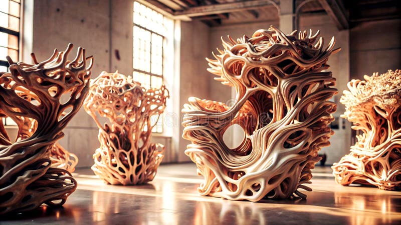 Celebrating the Dynamic Nature of Form through Abstract Sculptures that ...