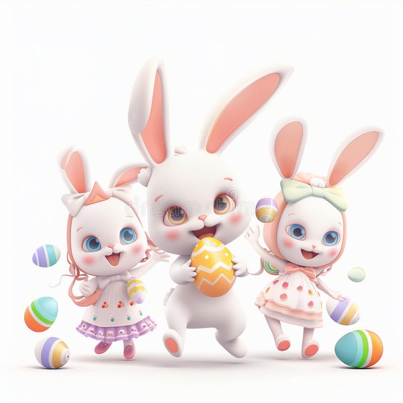 Celebrating ester stock photo. Image of mascot, looking - 313248114