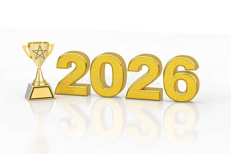 Celebrating Excellence in 2026 Stock Illustration - Illustration of ...