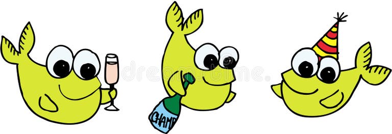 Celebrating Fish Stock Illustrations – 3,151 Celebrating Fish Stock ...