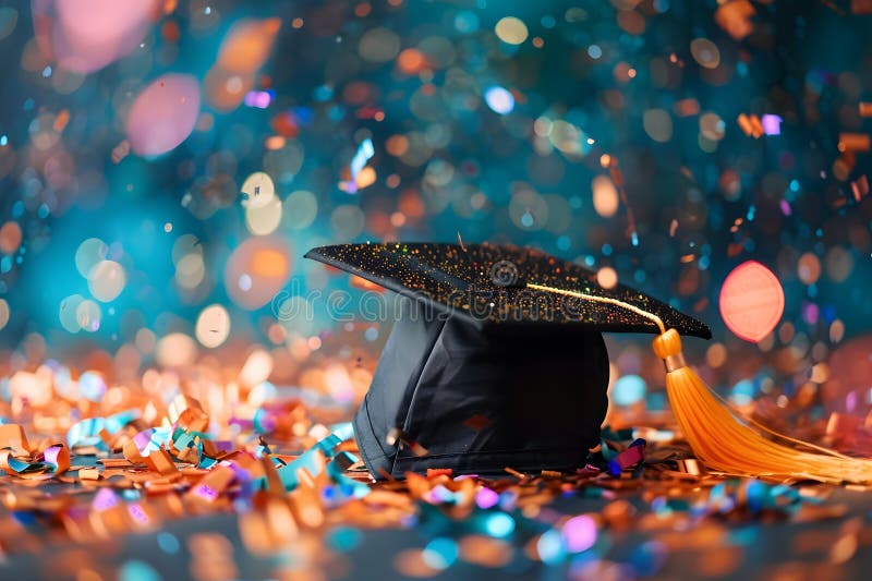 Celebrating Milestones, Graduation or Birthdays Stock Photo - Image of ...