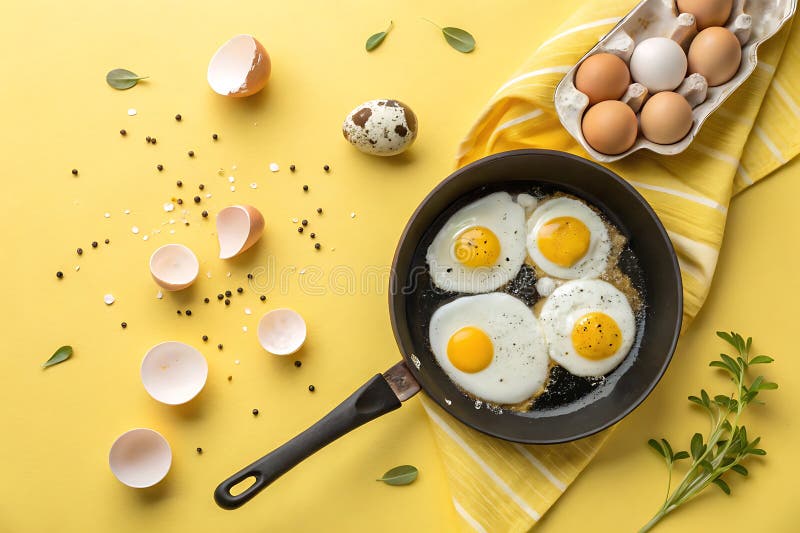 Celebrating National Egg Month with a Sunny Side Up Breakfast Concept ...