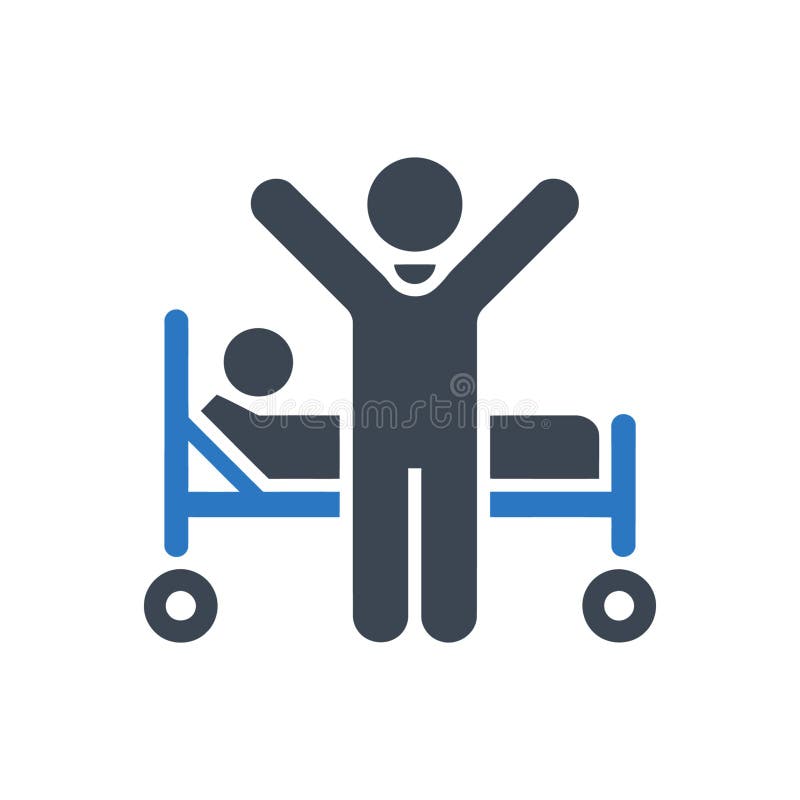 Celebrating Recovery Icon stock vector. Illustration of sign - 349981510