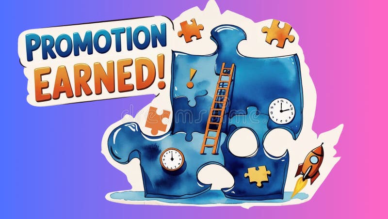 Celebrating Success and Career Advancement with a Vibrant Visual of ...