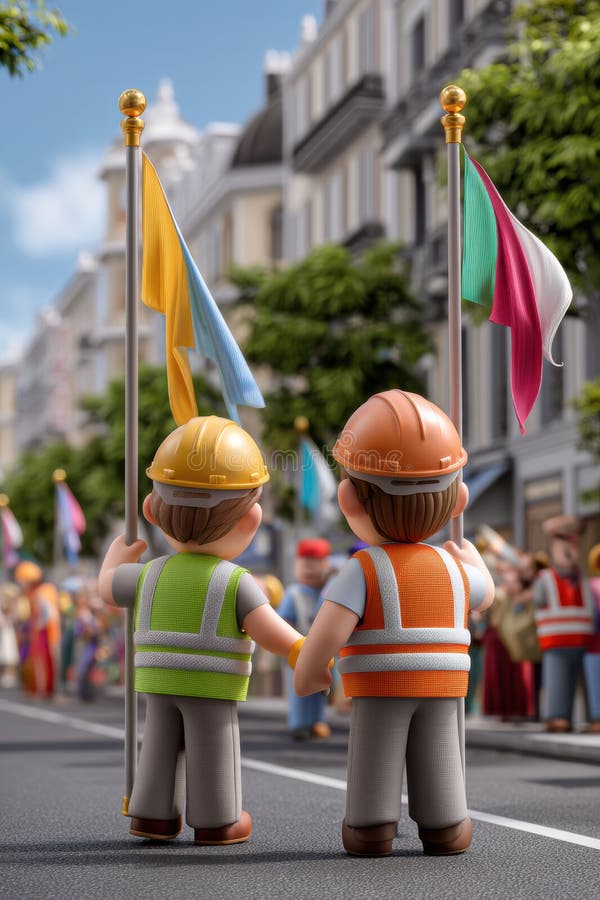 Celebrating Unity and Strength in a Stylized 3D Scene for International ...