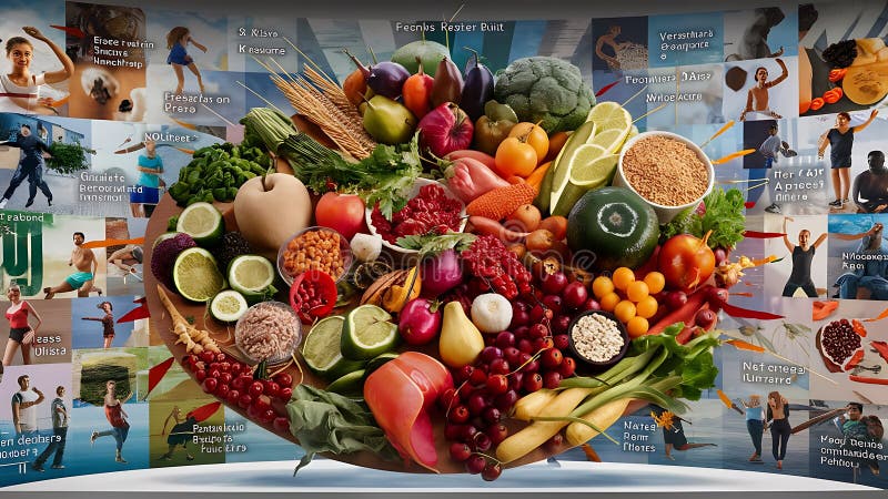 Celebrating World Food Day Global Unity through Food Stock Illustration ...