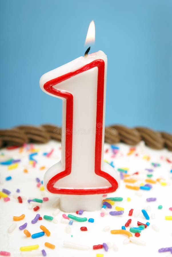 First celebration cake stock image. Image of painted, bright - 5364373