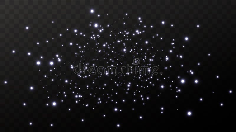 Celebration Abstract Background of Light and Silver Glittering Dust ...