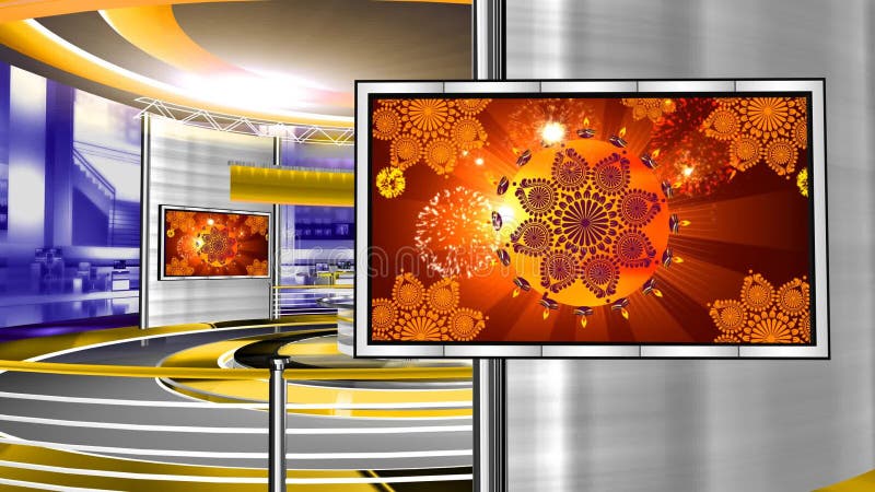 Celebration Virtual Background Studio Stock Video - Video of look ...