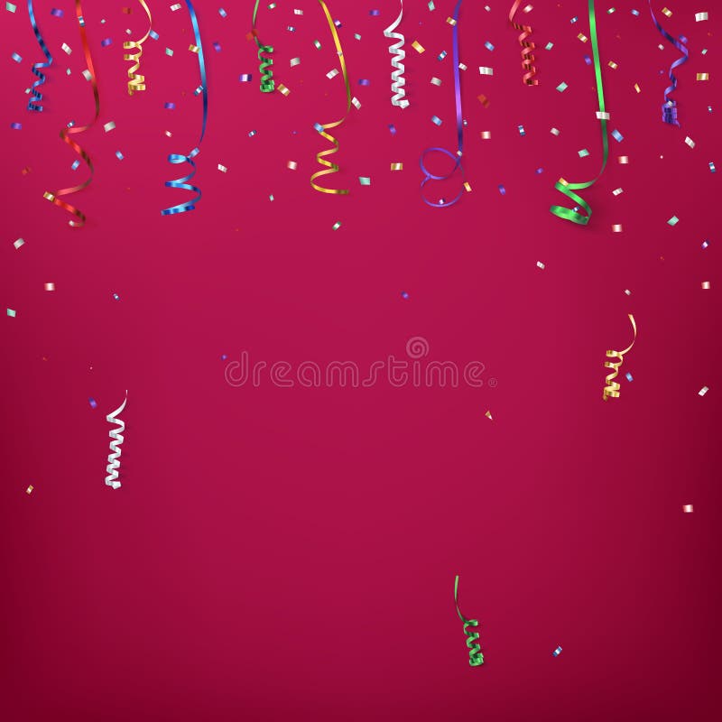 Celebration Background Template Stock Vector - Illustration of festive ...