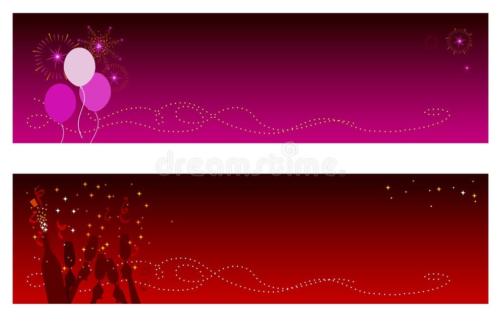 Celebration Banners stock vector. Illustration of crowd - 3577196