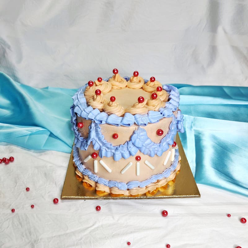 Celebration, Birthday, Anniversary Cakes Stock Image - Image of ...