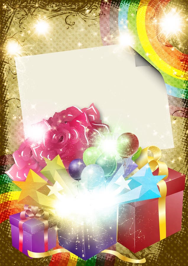 Celebration Card Picture. Image: 26361436