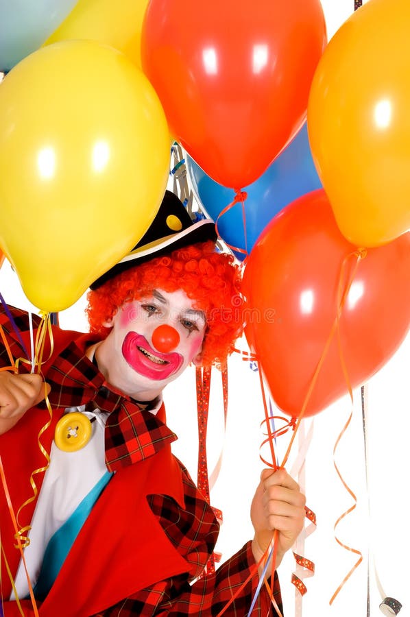 Celebration clown stock photo. Image of humorous, humor - 7391698