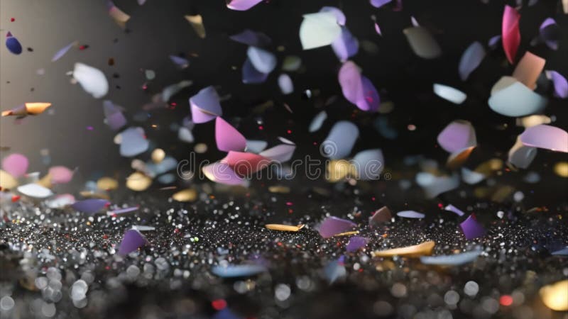 Celebration Confetti stock footage. Video of background - 347327936