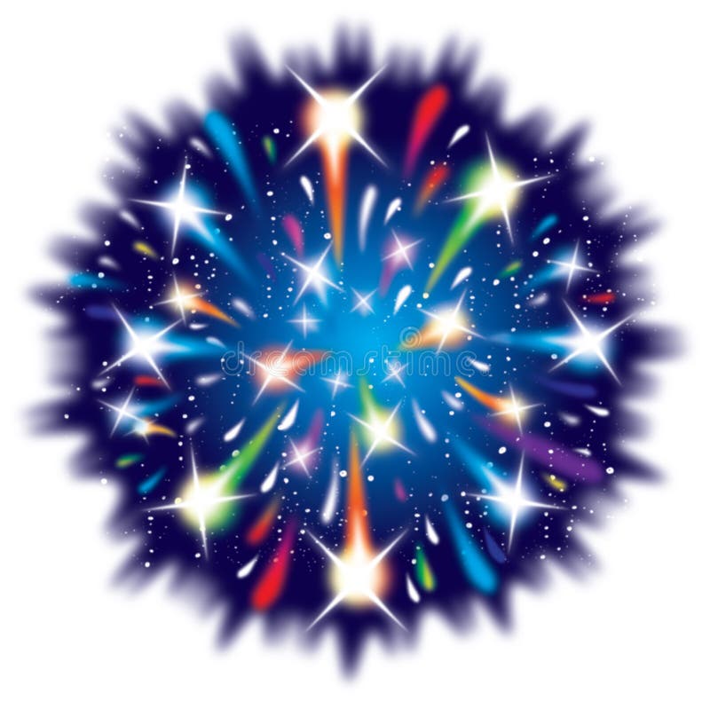 Celebration Firework Explosion Graphic Royalty Free Stock Photo - Image ...