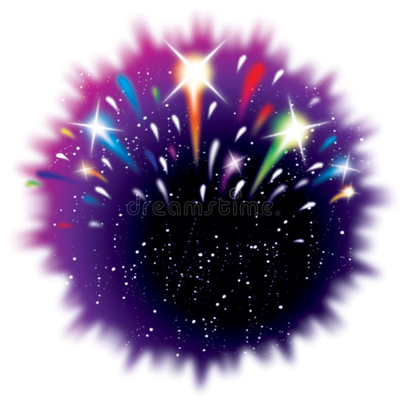 Celebration Firework Explosion Graphic Stock Vector - Illustration of ...