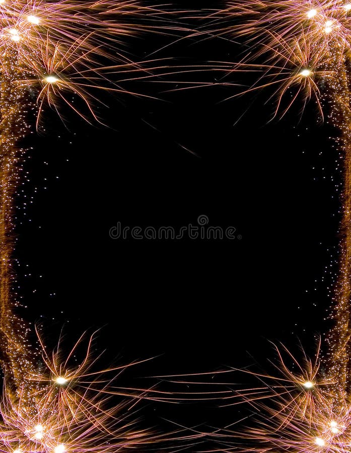 Fireworks frame stock image. Image of frame, illuminated - 20194311